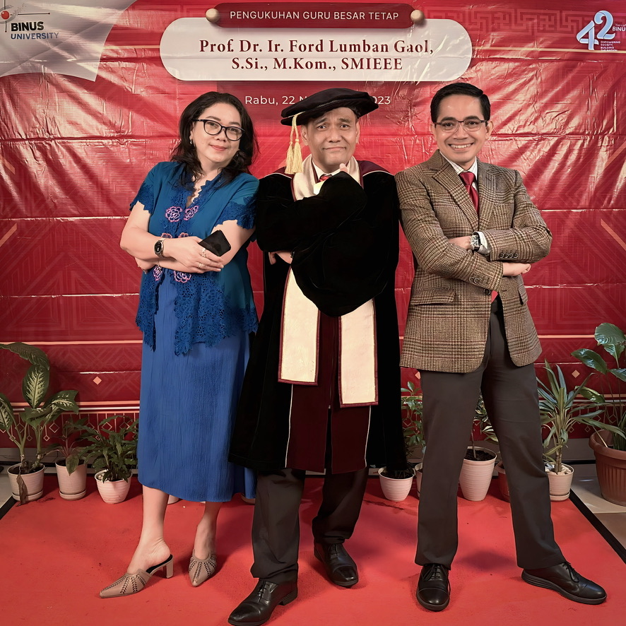 Inauguration of Prof Ford Lumban Gaol – KOEN ID