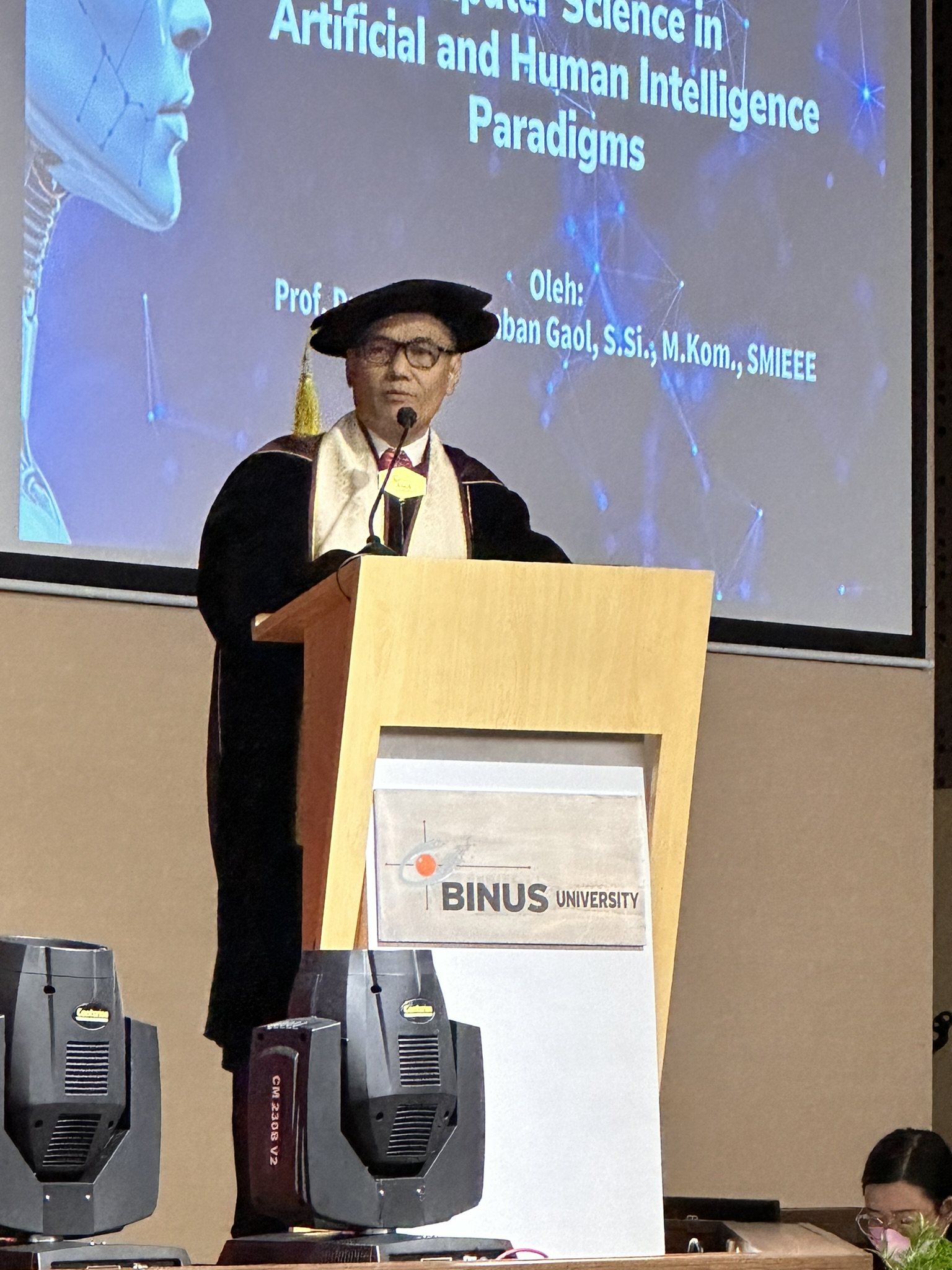 Inauguration of Prof Ford Lumban Gaol – KOEN ID